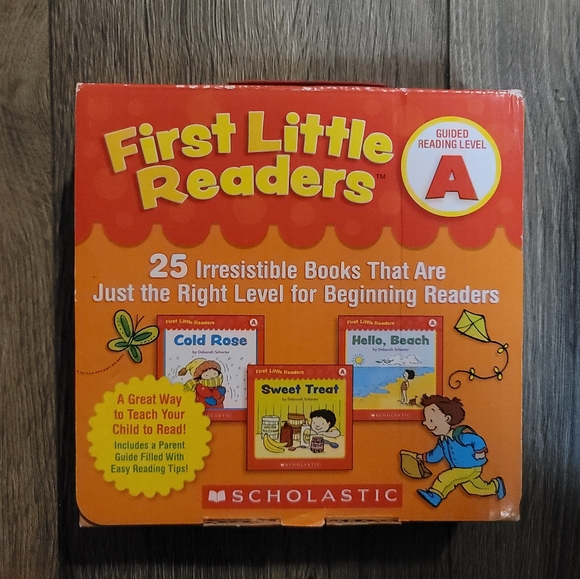 Scholastic | Toys | Scholastic First Little Readers Set Red And Yellow ...